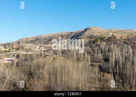 Taskale granaries are natural food storages in Taskale town of Karaman ...