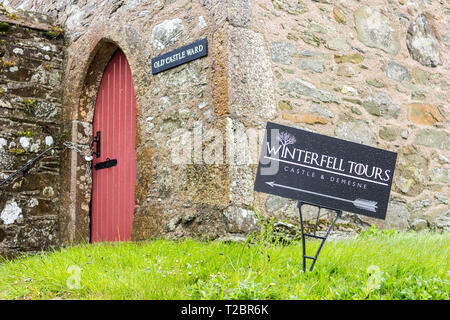 Winterfell filming location at Castle Ward Stock Photo - Alamy