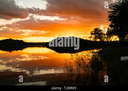 Lake Goreangab Namibia Stock Photo - Alamy