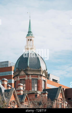 The historic Johns Hopkins Hospital Building in Baltimore, Maryland ...