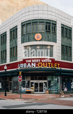Urban Outlet, in downtown Baltimore, Maryland Stock Photo - Alamy