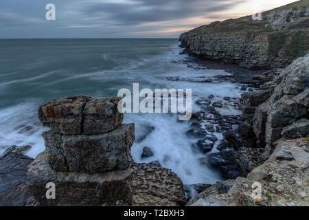 Winspit a disused quarry. South west coast path. England coast path ...