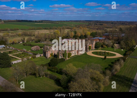 Littlecote House,Near Hungerford,Wiltshire from a Drone ,England,UK ...
