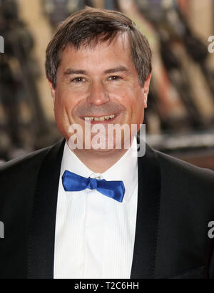 David Braben attending the British Academy Games Awards 2016, London ...
