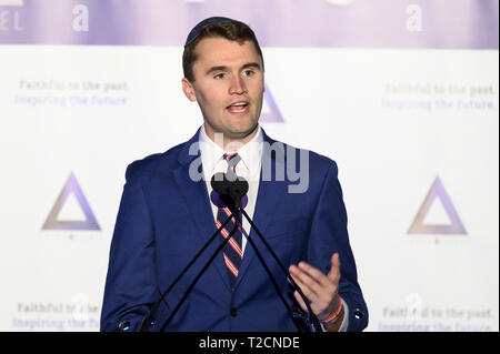 Charlie Kirk, Turning Point USA, speaks during the Conservative ...