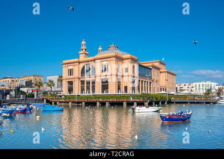 Teatro Margherita theater in downtown of Bari, the capital city of the ...