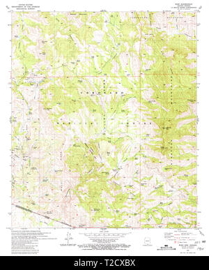 Ruby, Arizona, map 1981, 1:24000, United States of America by Timeless ...