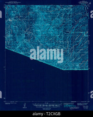 Ruby, Arizona, map 1942, 1:62500, United States of America by Timeless ...
