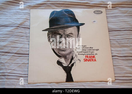 Frank Sinatra with Nelson Riddle Capitol album Stock Photo - Alamy