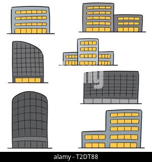 Hospital building icon in comic style. Medical clinic cartoon vector ...