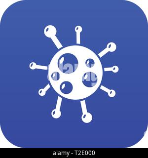 Chlamydia virus icon blue vector Stock Vector Image & Art - Alamy