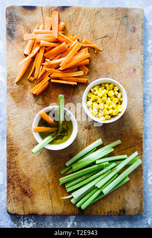 Topview of Cooking Knife on Orange Background Stock Photo - Alamy