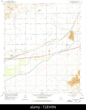 Wellton Mesa, Arizona, map 1965, 1:24000, United States of America by ...