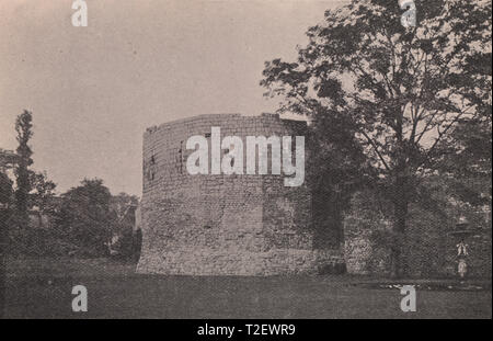 Multangular Tower York Stock Photo - Alamy