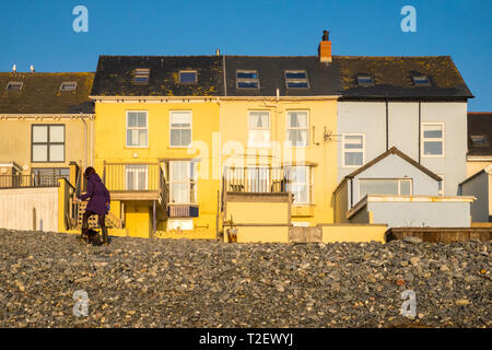 Sea defences,Borth,rural,seaside,beach,holiday,coast,coastal,village ...