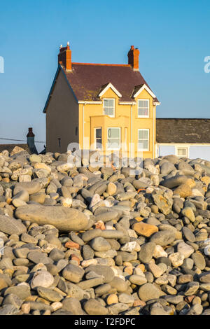 Sea defences,Borth,rural,seaside,beach,holiday,coast,coastal,village ...