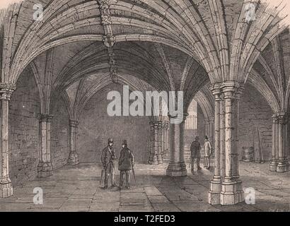 THE CRYPT OF GUILDHALL LONDON Stock Photo - Alamy