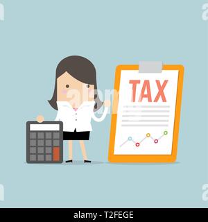 tax payment concept Stock Vector Image & Art - Alamy