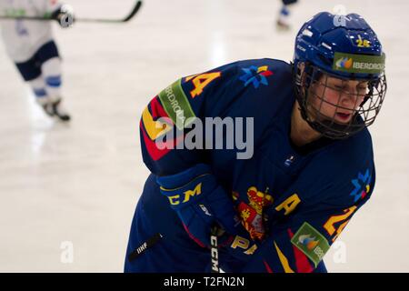 Dumfries, Scotland, 2nd Apr 2019. Monica Renteria playing in goal for ...