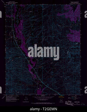 Wikieup, Arizona, map 1967, 1:24000, United States of America by ...