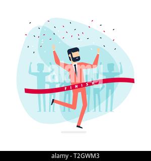 young people jumping celebrating in the park characters Stock Vector ...