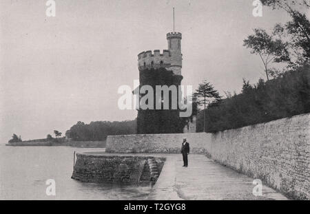 Appley Tower, Ryde, Isle of Wight Stock Photo - Alamy