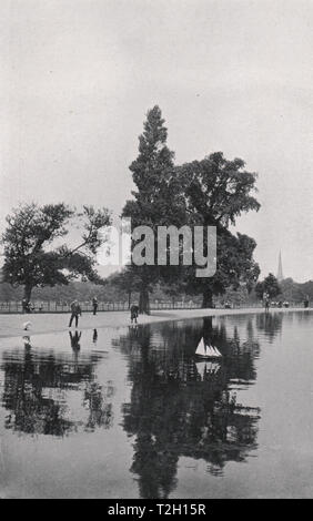At the pond,Clapham Common Stock Photo - Alamy