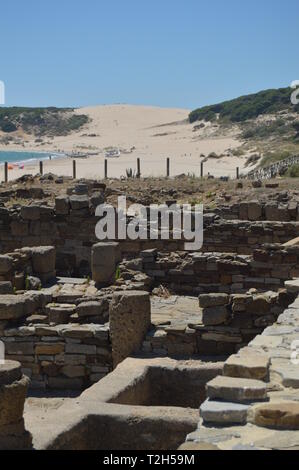 Salted fish and Garum factory, in the Roman city, in Barcelona, Spain. 3rd Century AD. Garum was ...