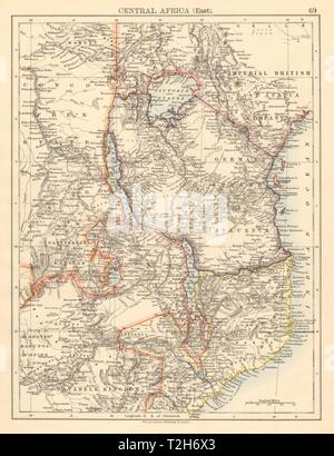 COLONIAL EAST AFRICA. German/British/Portuguese East Africa. Tanzania ...