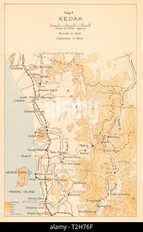 Japanese invasion of Malaya 7 December 1941-15 Feb 1942. World War 2 ...