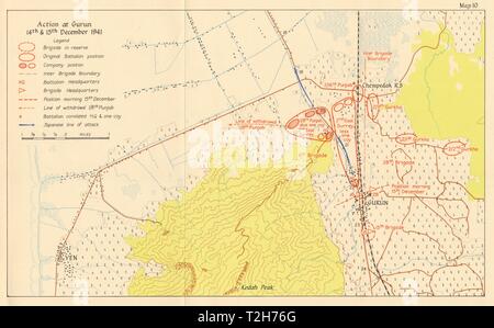 Japanese invasion of Malaya 7 December 1941-15 Feb 1942. World War 2 ...