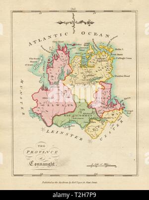 Province of Connaught. Antique copperplate map by Scalé / Sayer 1776 ...