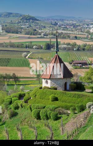 Olberg Chapel near Ehrenstetten, Markgrafler Land, Black Forest, Baden ...