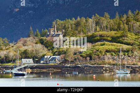 Duncraig Castle, Plockton, Loch Carron, Ross-Shire Stock Photo - Alamy