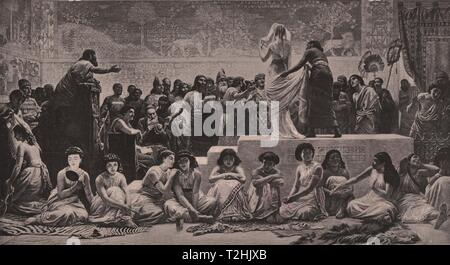 The Babylonian Marriage Market Stock Photo: 22760806 - Alamy