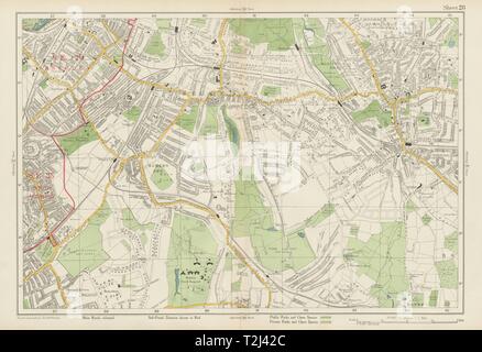 BECKENHAM Bromley Penge South Norwood West Wickham Anerley. BACON, 1927 ...