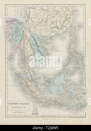 New general map of the East Indies : exhibiting in the Peninsula on ...