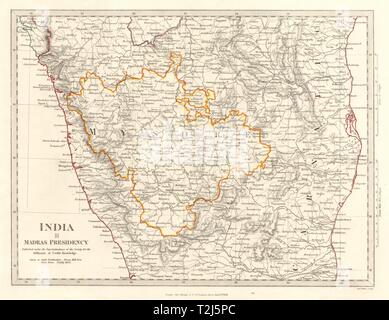 INDIA SOUTH.Madras (Chennai) Presidency & Mysore.Canara Carnatic.SDUK ...