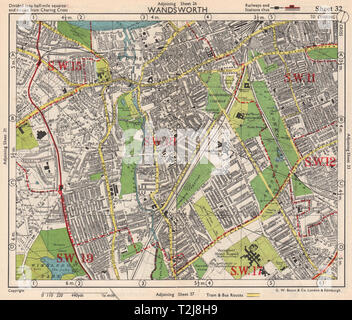 SW LONDON. Wandsworth E Putney Wimbledon Earlsfield Southfields. BACON ...