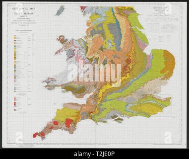 Geological map of Great Britain Sheet 1. North. Scotland 1971 old ...