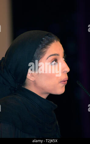 Samira Makhmalbaf at the Cannes Film Festival, 5/2003, by Thierry ...