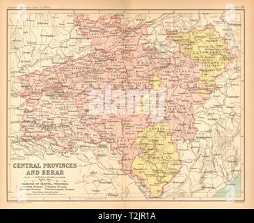 'Central Provinces & Berar'. British India. MP Chhattisgarh Maharashtra ...
