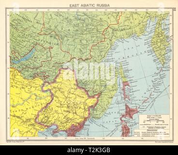 WORLD WAR 2 Japanese occupied China, Korea, Taiwan, Hong Kong 1943 old ...