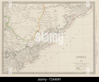 INDIA. Cicars; Mouths of the Godavery. Berar; Hyderabad. Orissa. SDUK ...