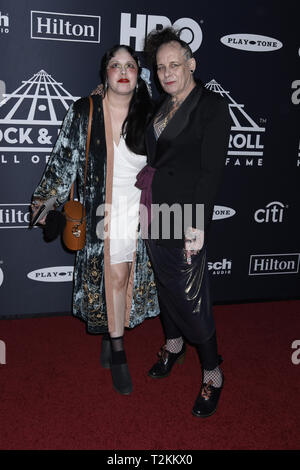 NEW YORK, NEW YORK - MARCH 29: Pearl Thompson attends the 2019 Rock ...