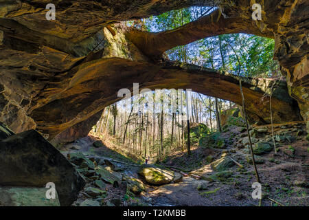 The Natural Bridge in Northern Alabama, is the largest free standing ...