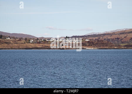 Lochaline and Sound of Mull, Morvern, Scotland, United Kingdom Stock ...