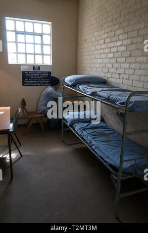 Bunk Bed in Prison Cell, Reading Prison, Reading, Berkshire, England ...