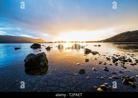Loch Morar in Scotland is the deepest body of freshwater in the British ...