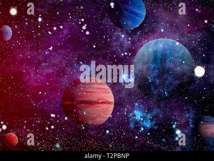 High quality space background. Elements of this image furnished by NASA ...